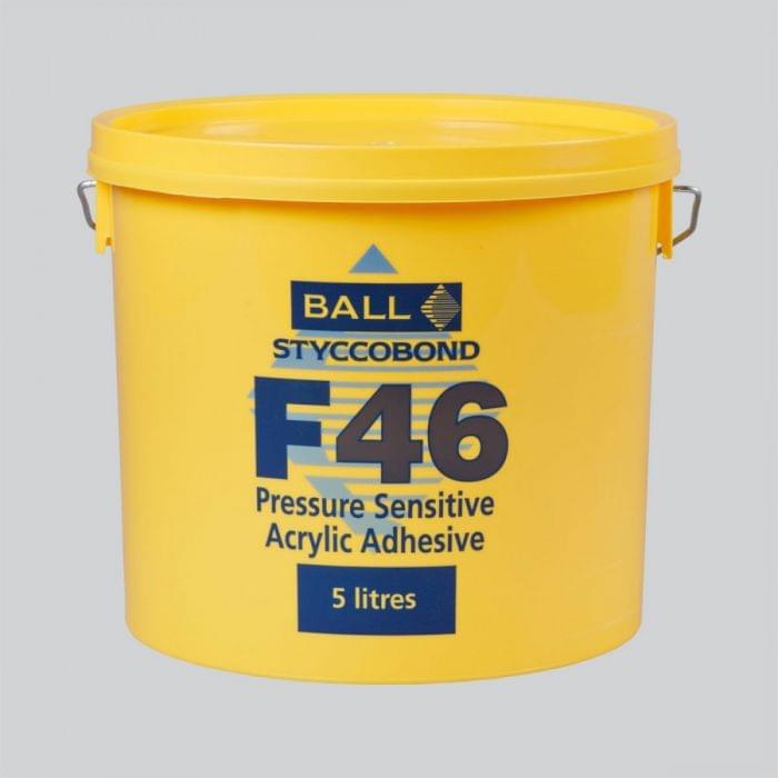 F. Ball F46 Pressure Sensitive Adhesive 5 Litres - GB Floors UK